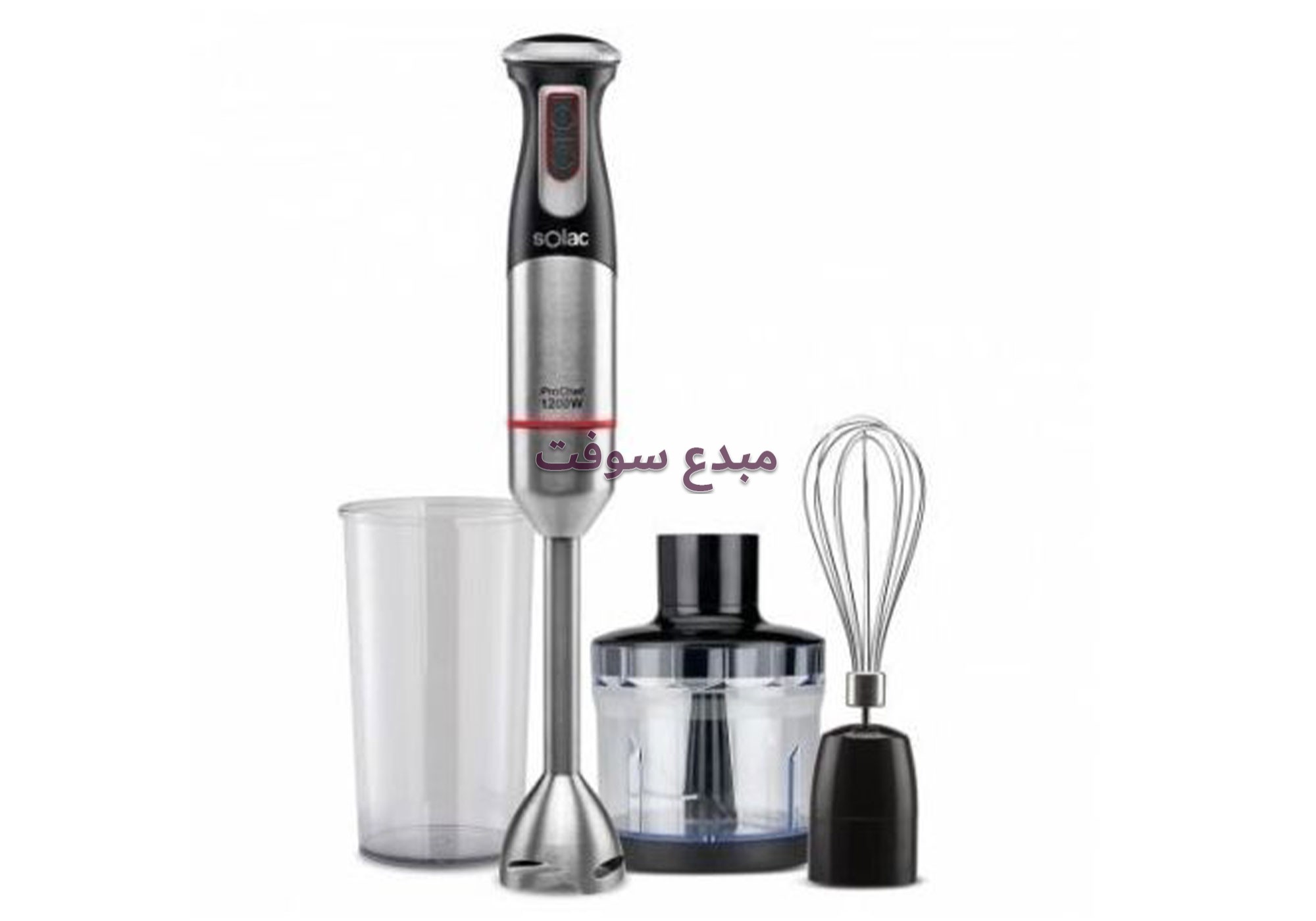 Mobdisoft. MIXEUR SOLAC 1200W PRO CHEF 1200 BA5609